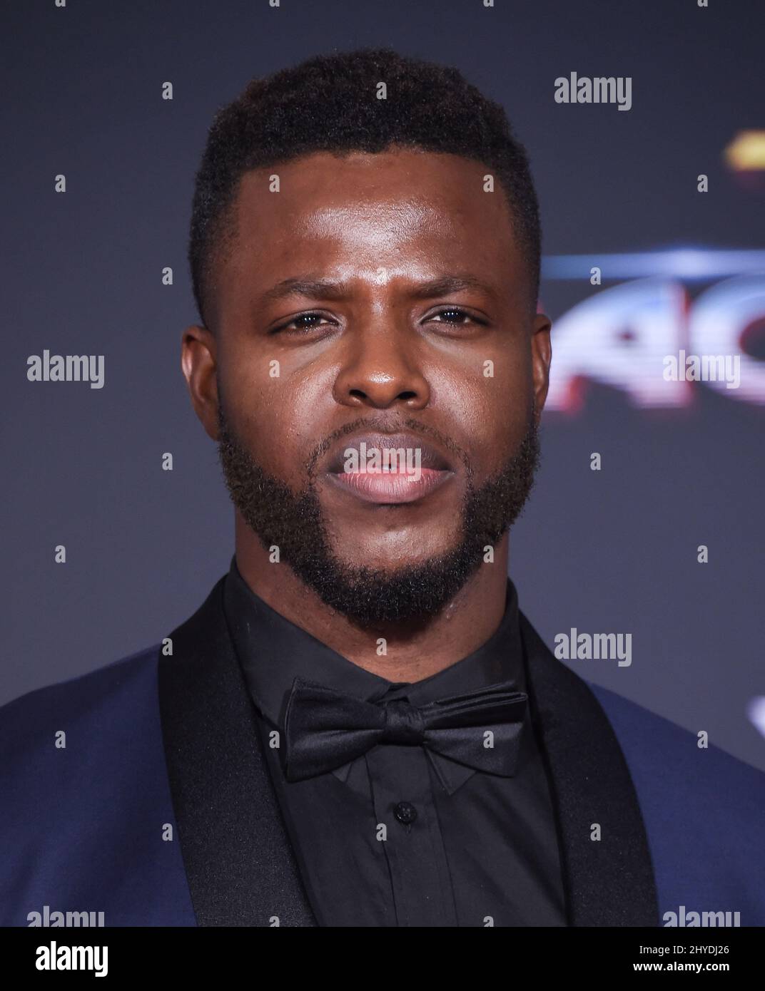 Winston Duke attending Marvel's 'Thor: Ragnarok' World Premiere held at ...
