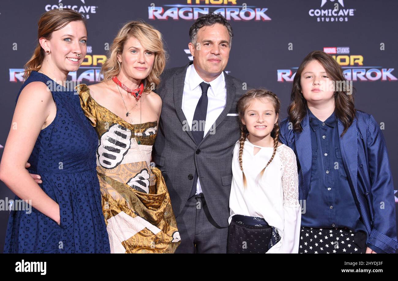 Mark Ruffalo attending Marvel's 'Thor: Ragnarok' World Premiere held at ...