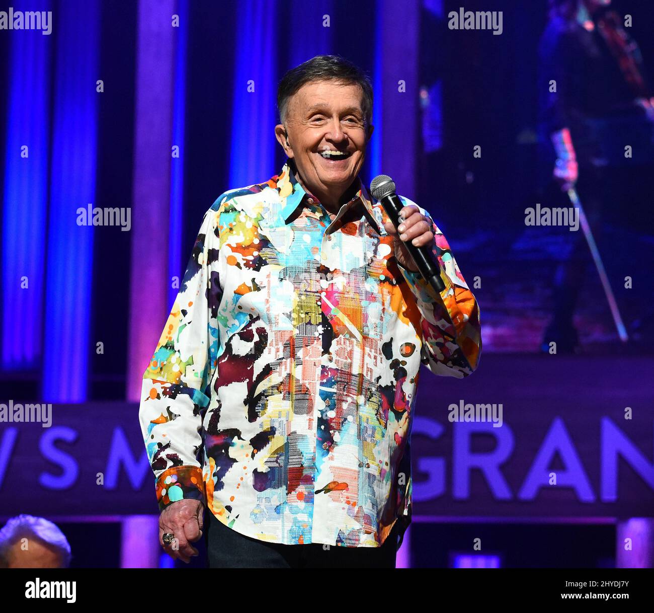 Bill Anderson during Tuesday night performances at the Grand Ole Opry ...
