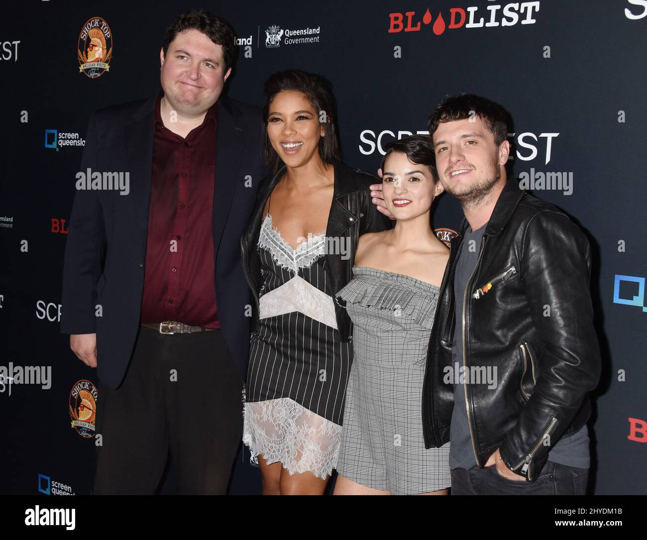 Tyler Macintyre, Alexandra Shipp, Brianna Hildebrand and Josh ...