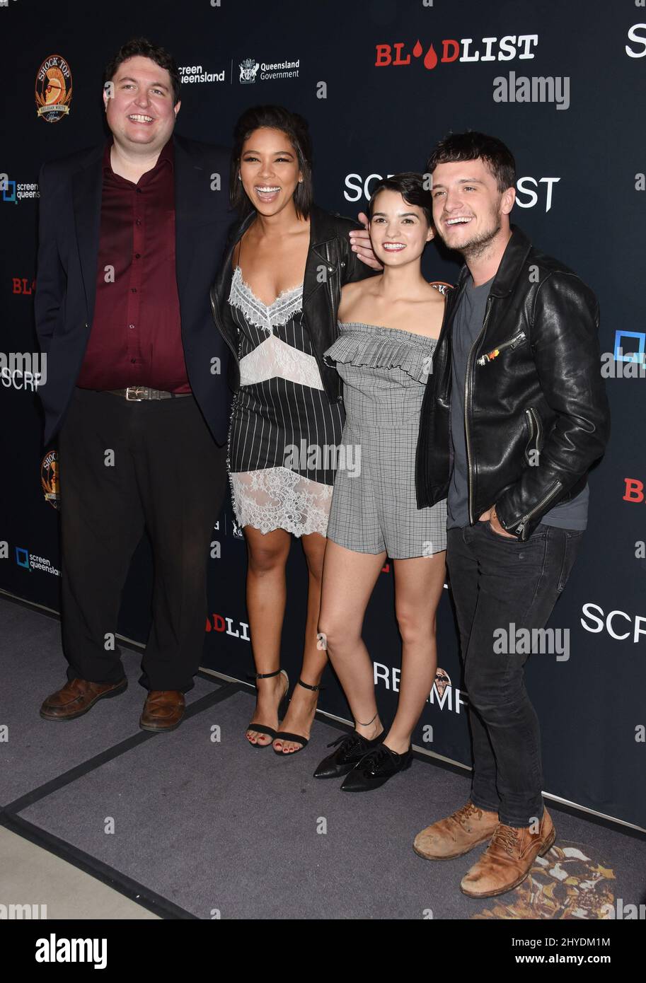 Tyler Macintyre, Alexandra Shipp, Brianna Hildebrand and Josh ...