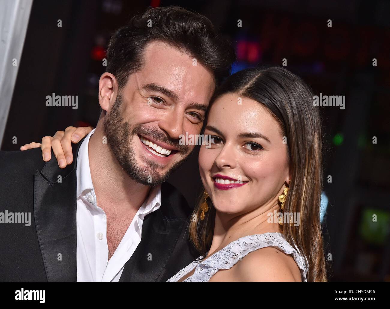 Juan Pablo Espinosa and Julieth Restrepo attending the 'Geostorm' World ...