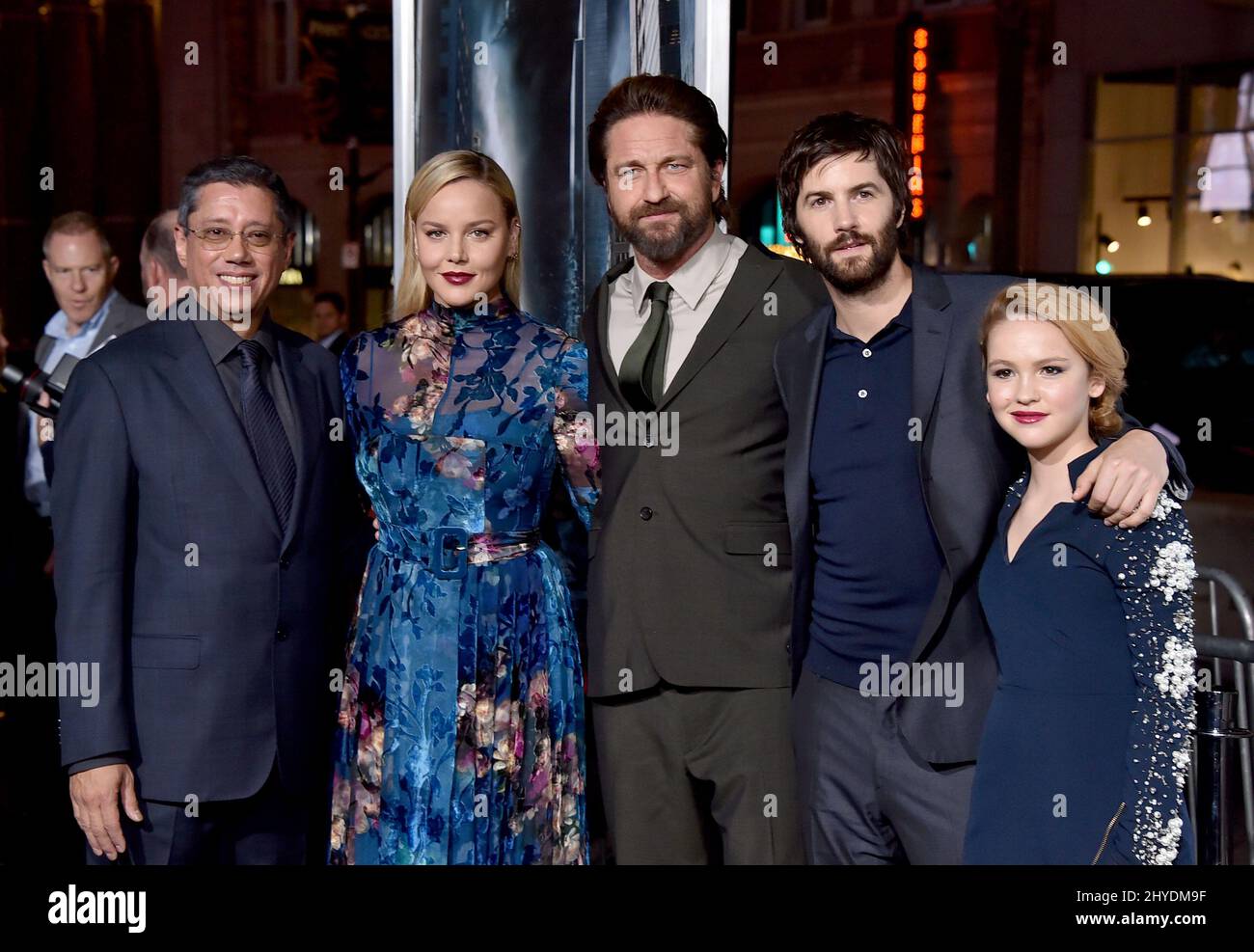 Dean Devlin, Abbie Cornish, Gerald Butler, Jim Sturgess and Talitha ...