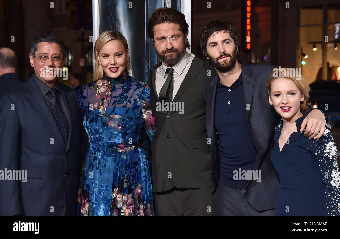 Dean Devlin, Abbie Cornish, Gerald Butler, Jim Sturgess and Talitha ...