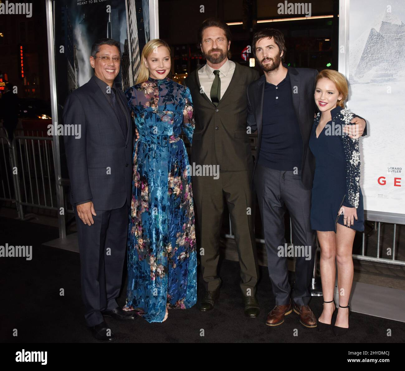 Dean Devlin, Abbie Cornish, Gerard Butler, Jim Sturgess and Talitha ...