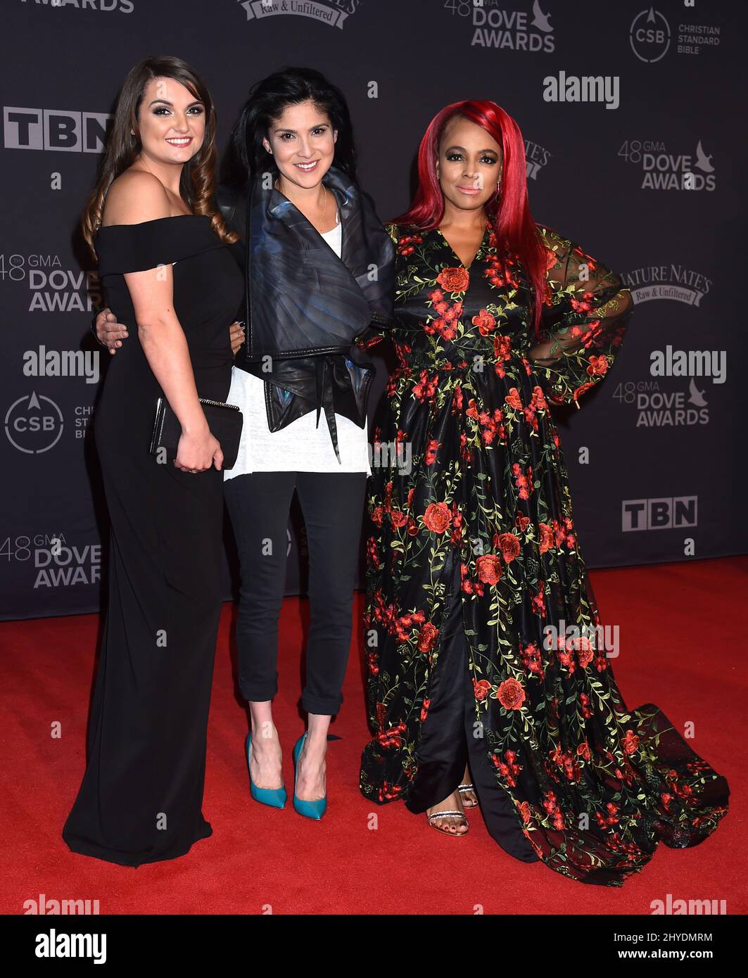 Amber Thompson, Jaci Velasquez and Kim Fields attending at the 48th ...