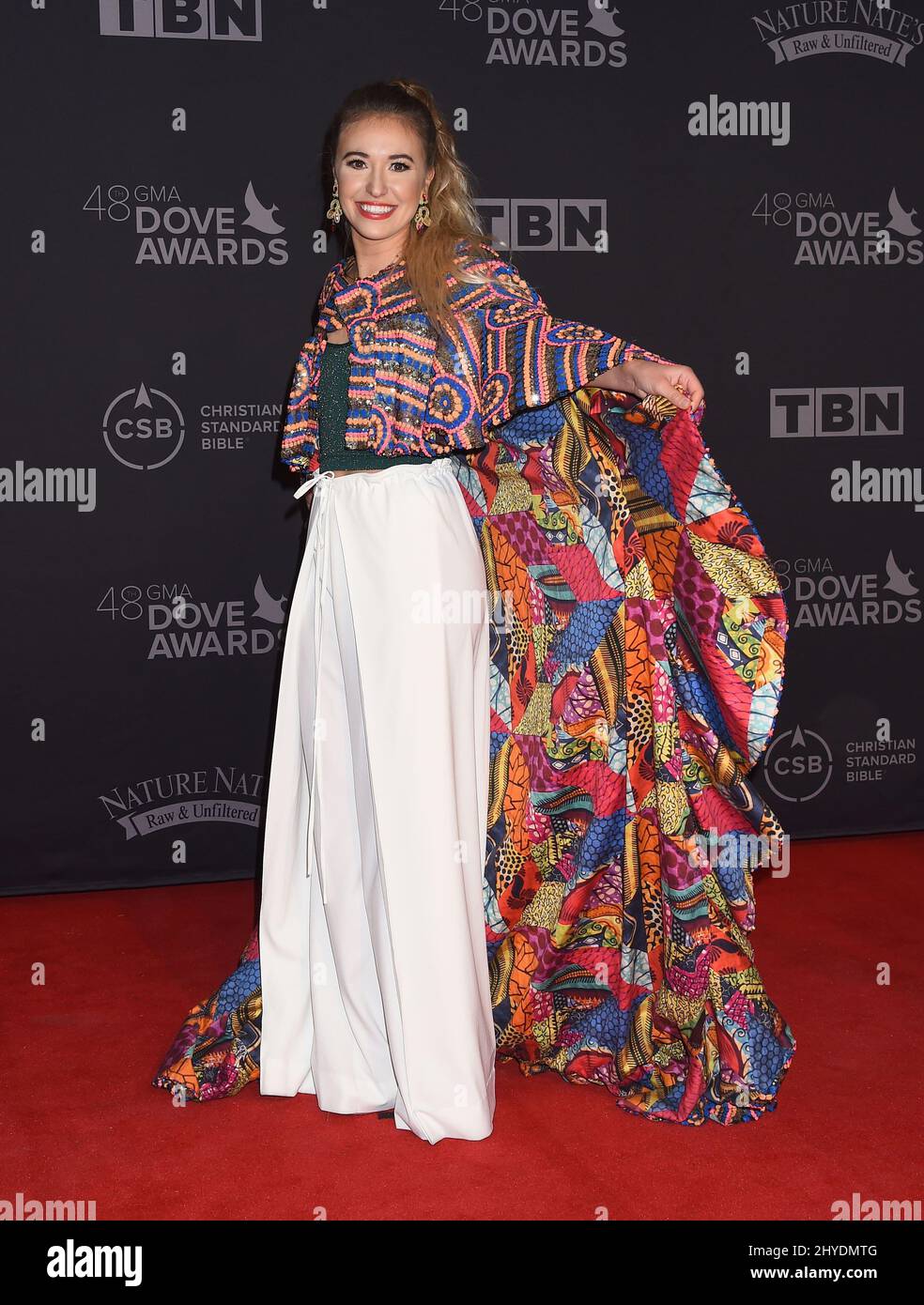 Lauren Daigle attending at the 48th Annual GMA Dove Awards held at the ...