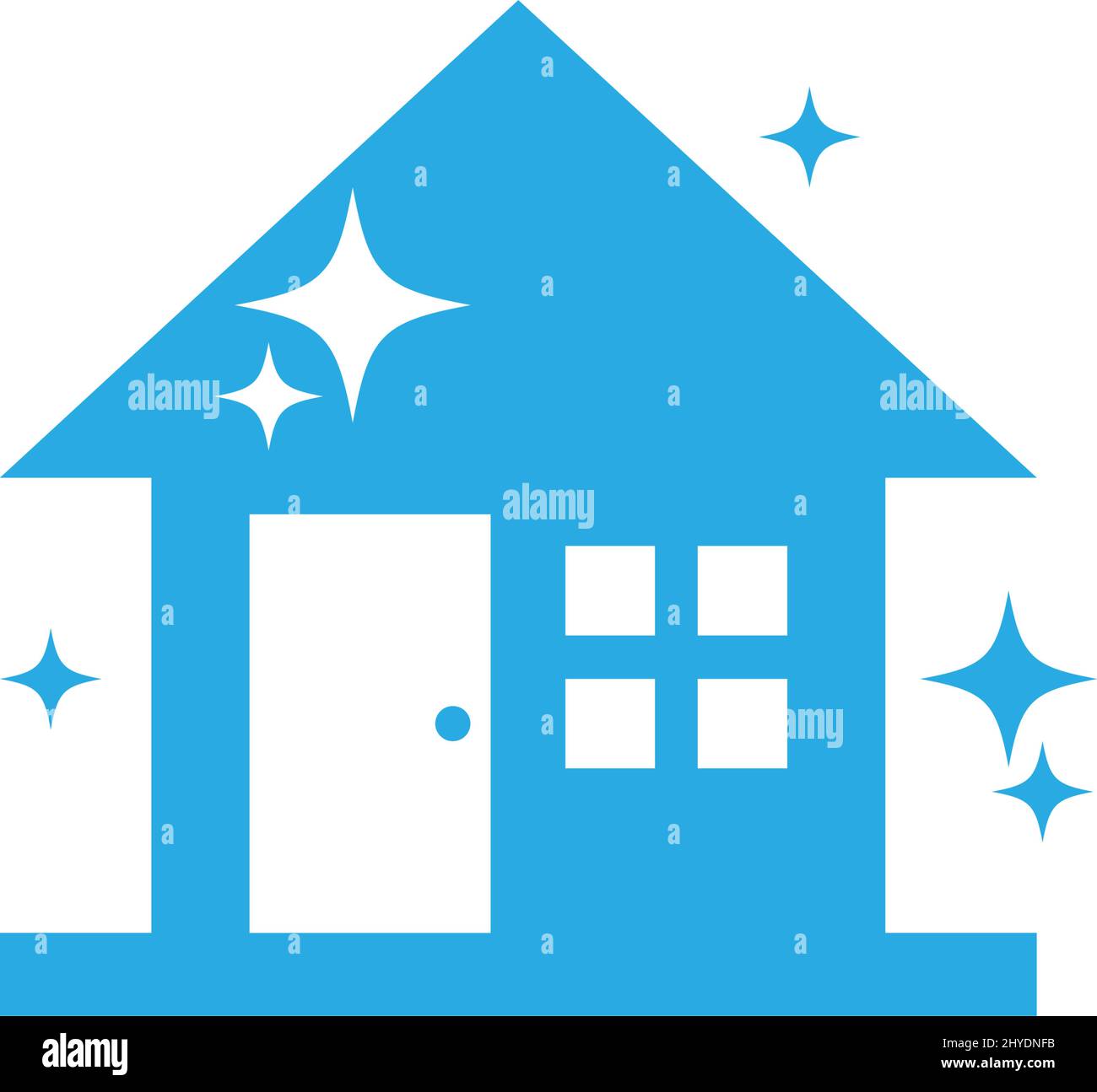 Clean house icon hi-res stock photography and images - Alamy