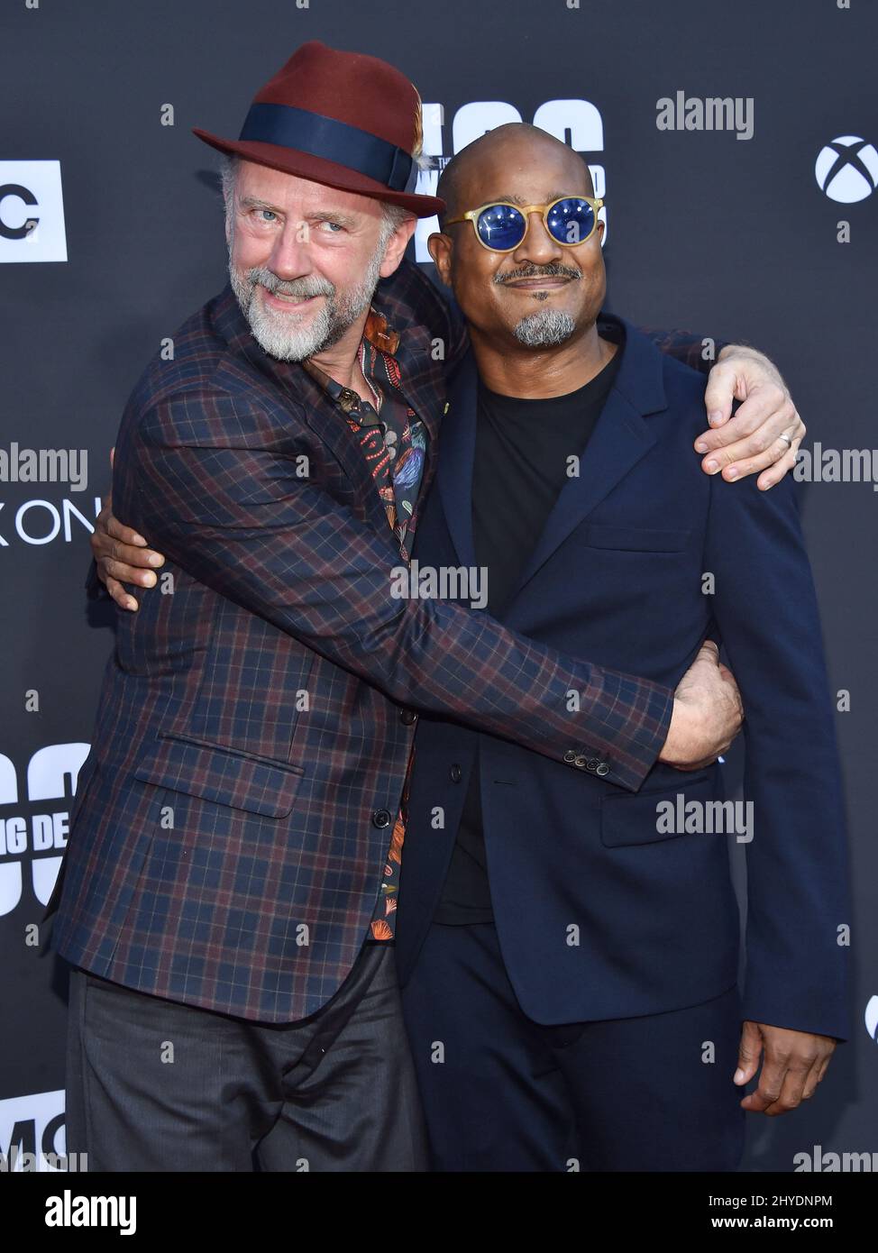 Xander Berkeley and Seth Gilliam arriving for AMC Celebrates 100th ...