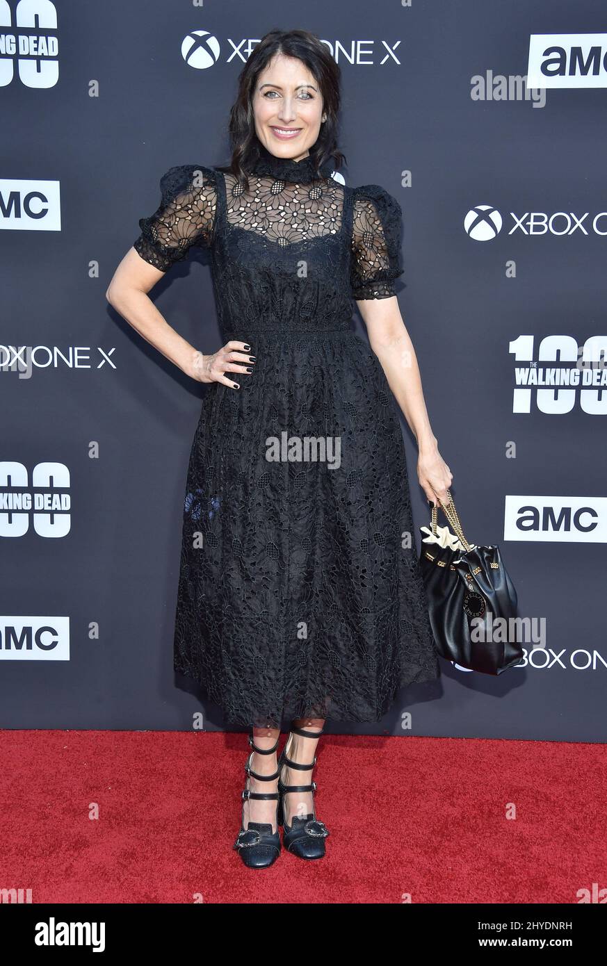 Lisa Edelstein arriving for AMC Celebrates 100th Episode of 'The ...