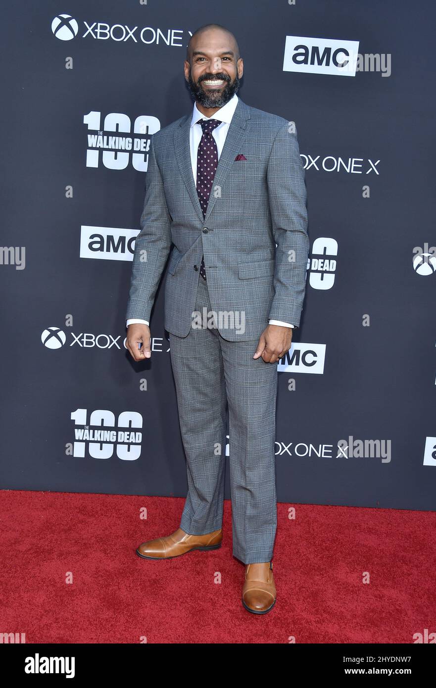 Khary Payton arriving for AMC Celebrates 100th Episode of 'The Walking ...