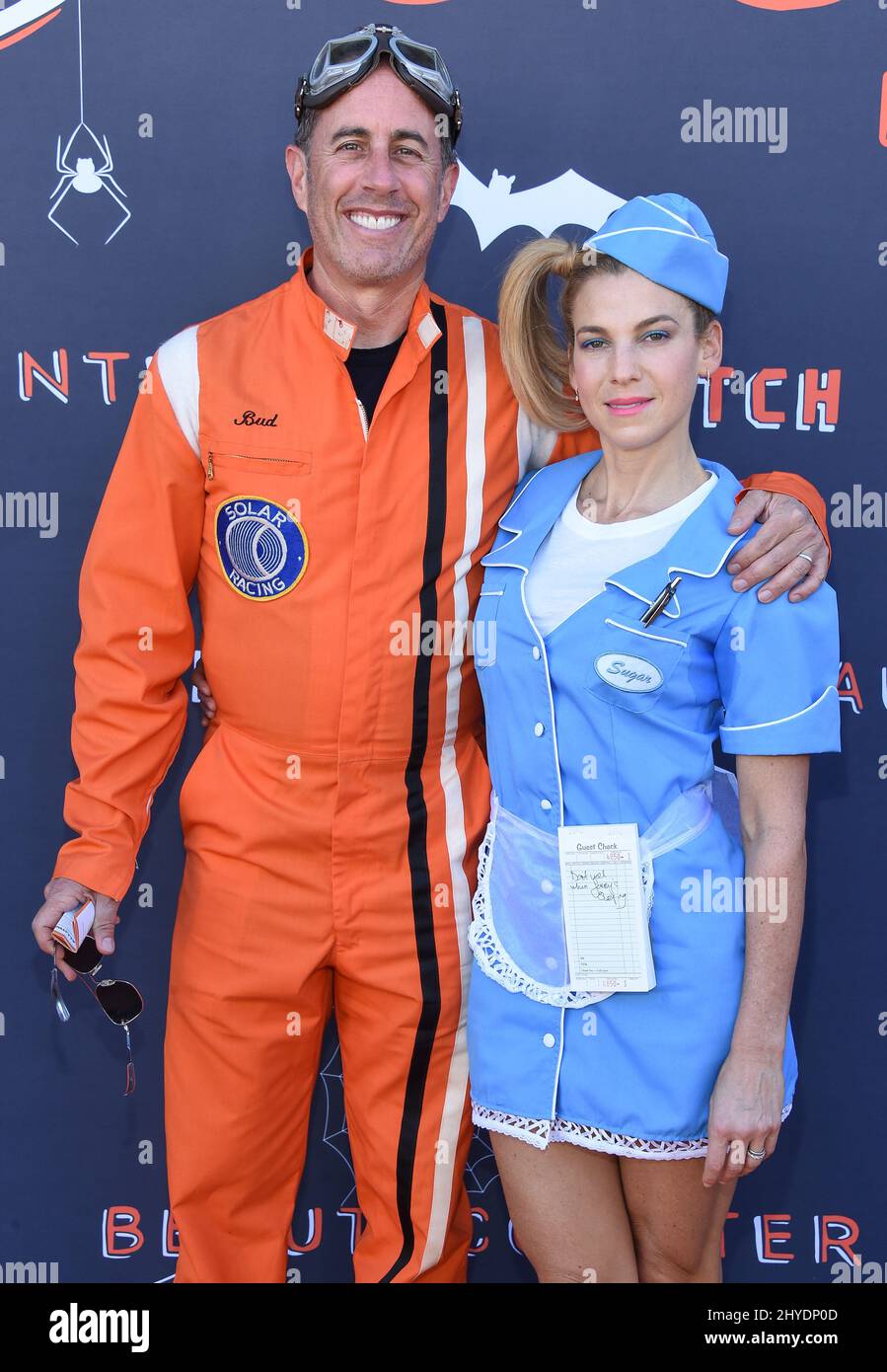 Jerry Seinfeld and Jessica Seinfeld arriving for the GOOD+ Foundation ...