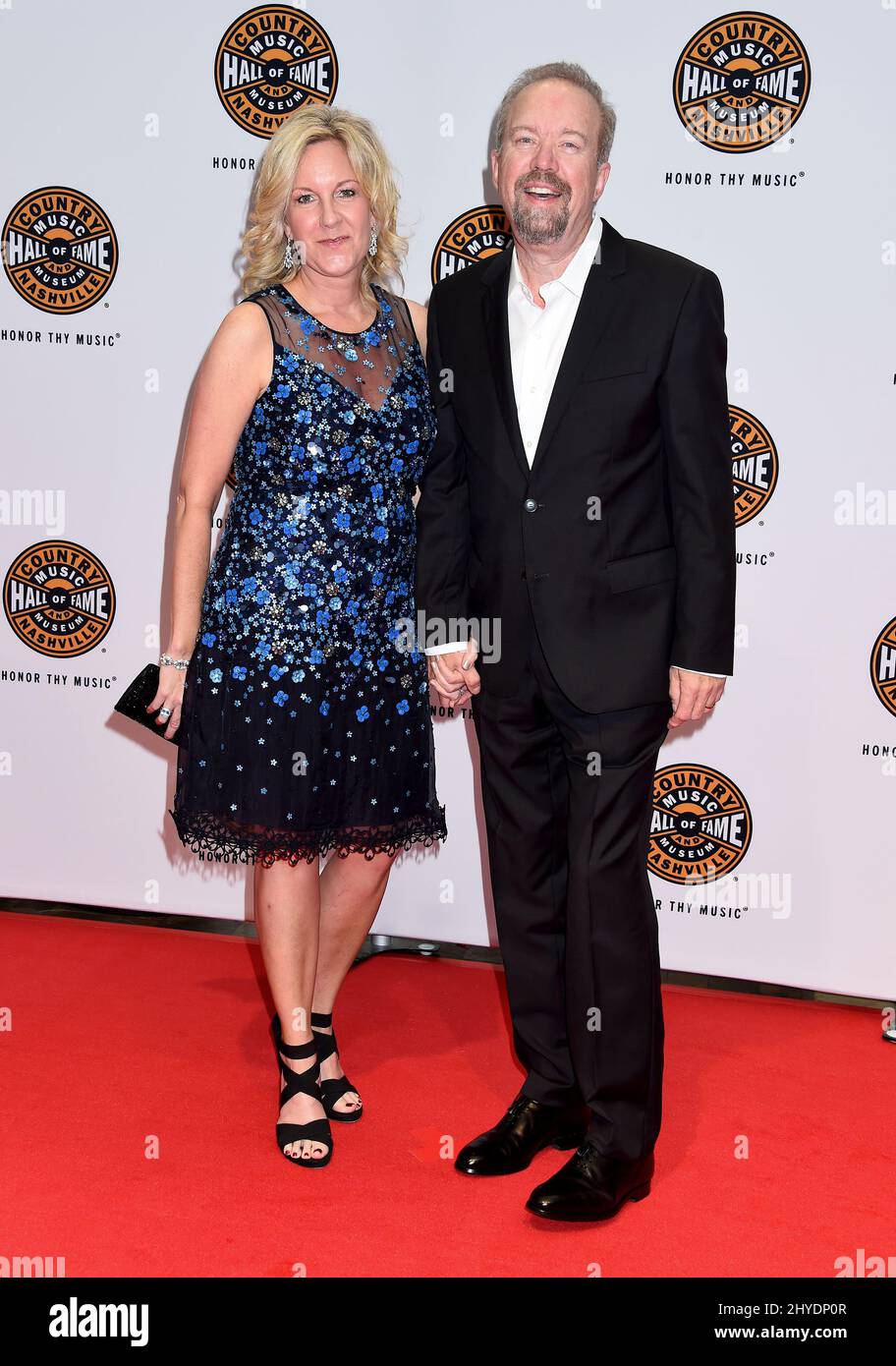 Don Schlitz and Stacey Schlitz arriving for the Country Music Hall of ...