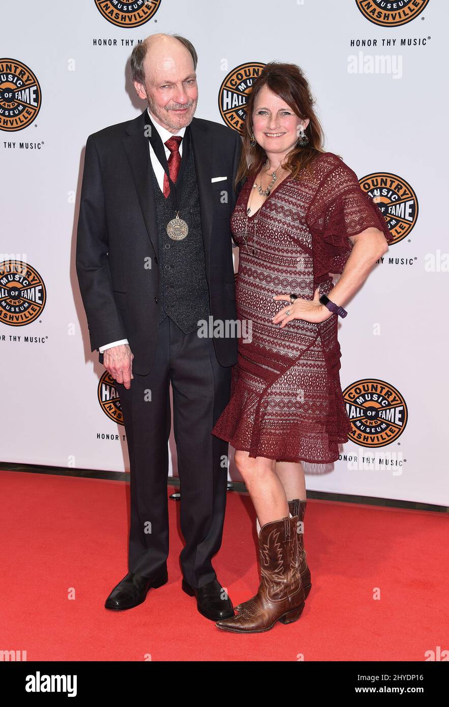 Bobby Braddock arriving for the Country Music Hall of Fame's Medallion ...