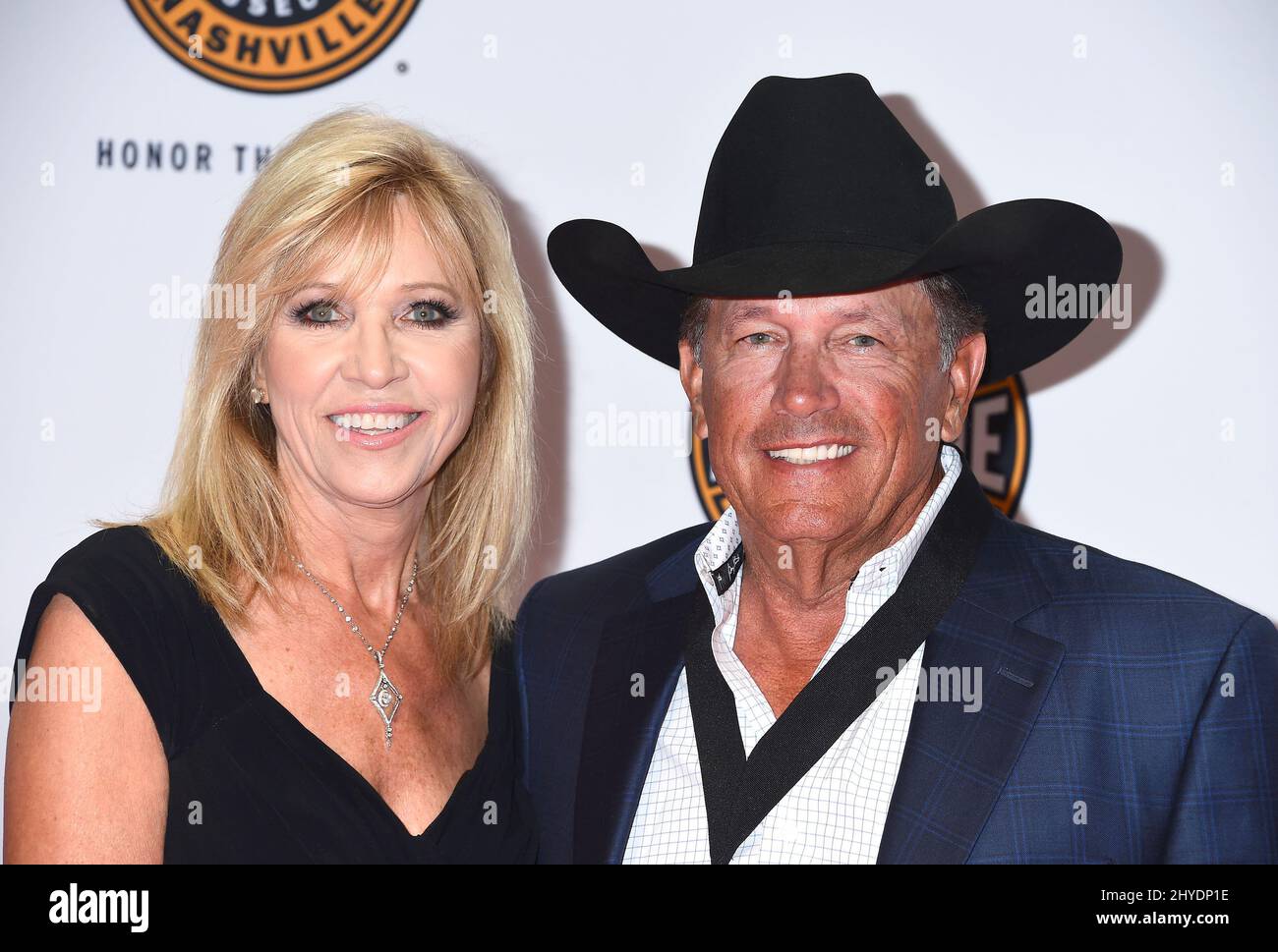 George Strait and Norma Strait arriving for the Country Music Hall of ...