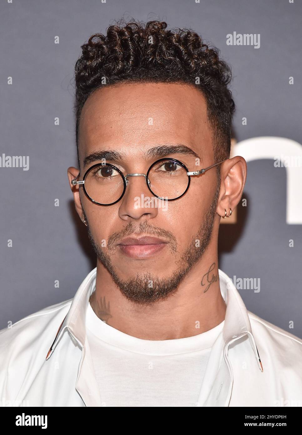 Lewis Hamilton arriving for the third annual InStyle Awards, honoring ...