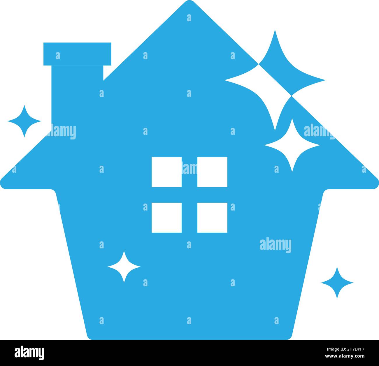Clean house icon hi-res stock photography and images - Alamy