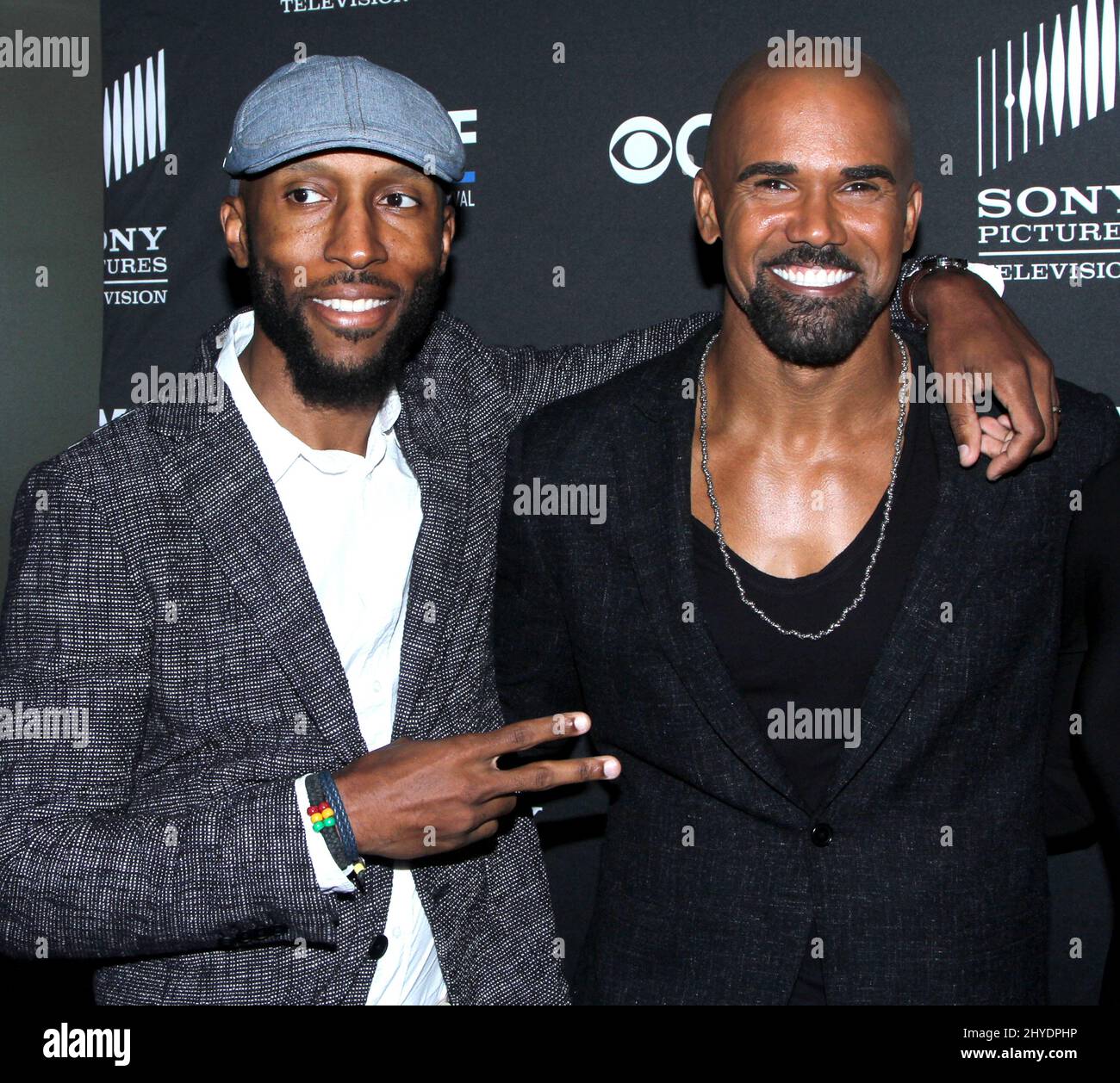 Aaron Rahsaan Thomas & Shemar Moore attends the S.W.A.T. World Premiere ...