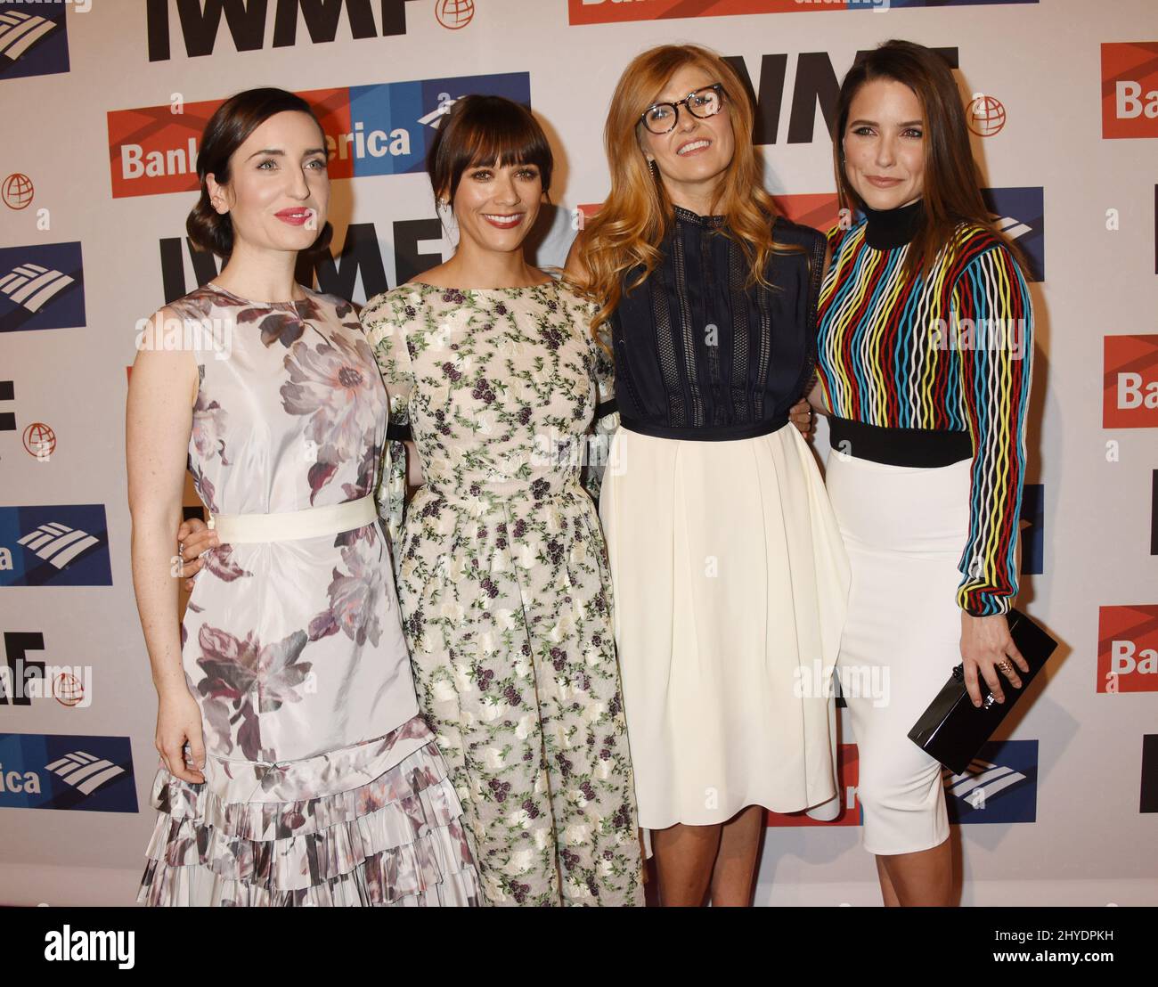 Zoe Lister Jones, Rashida Jones, Connie Britton and Sophia Bush ...