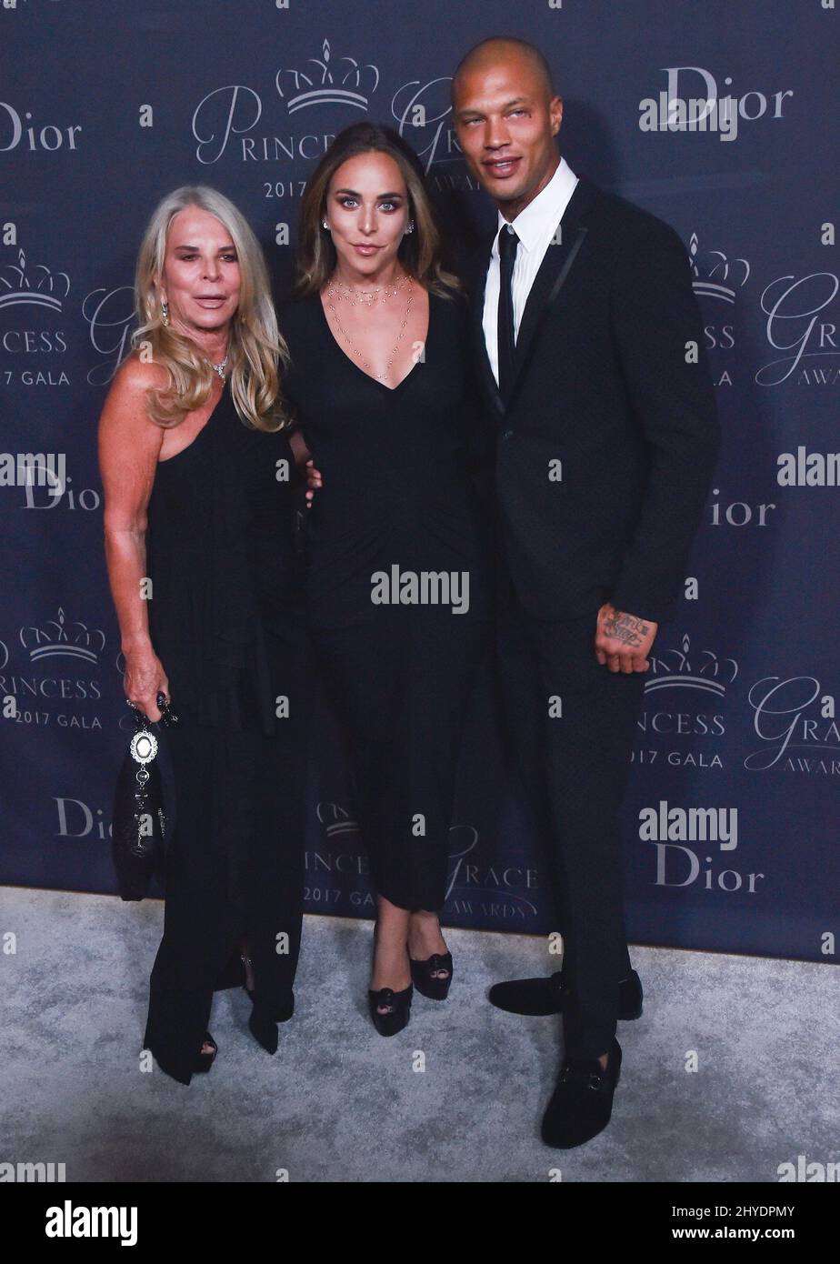 Tina Green, Chloe Green and Jeremy Meeks attending the 2017 Princess ...