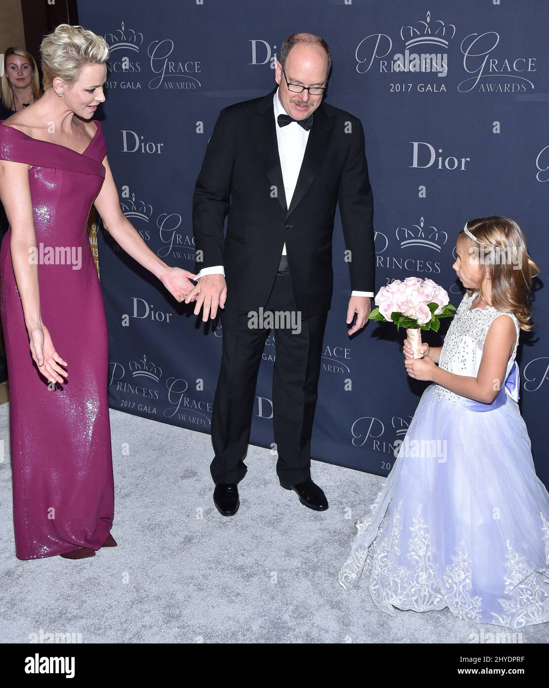 His Serene Highness Prince Albert II of Monaco and Her Serene Hi ...