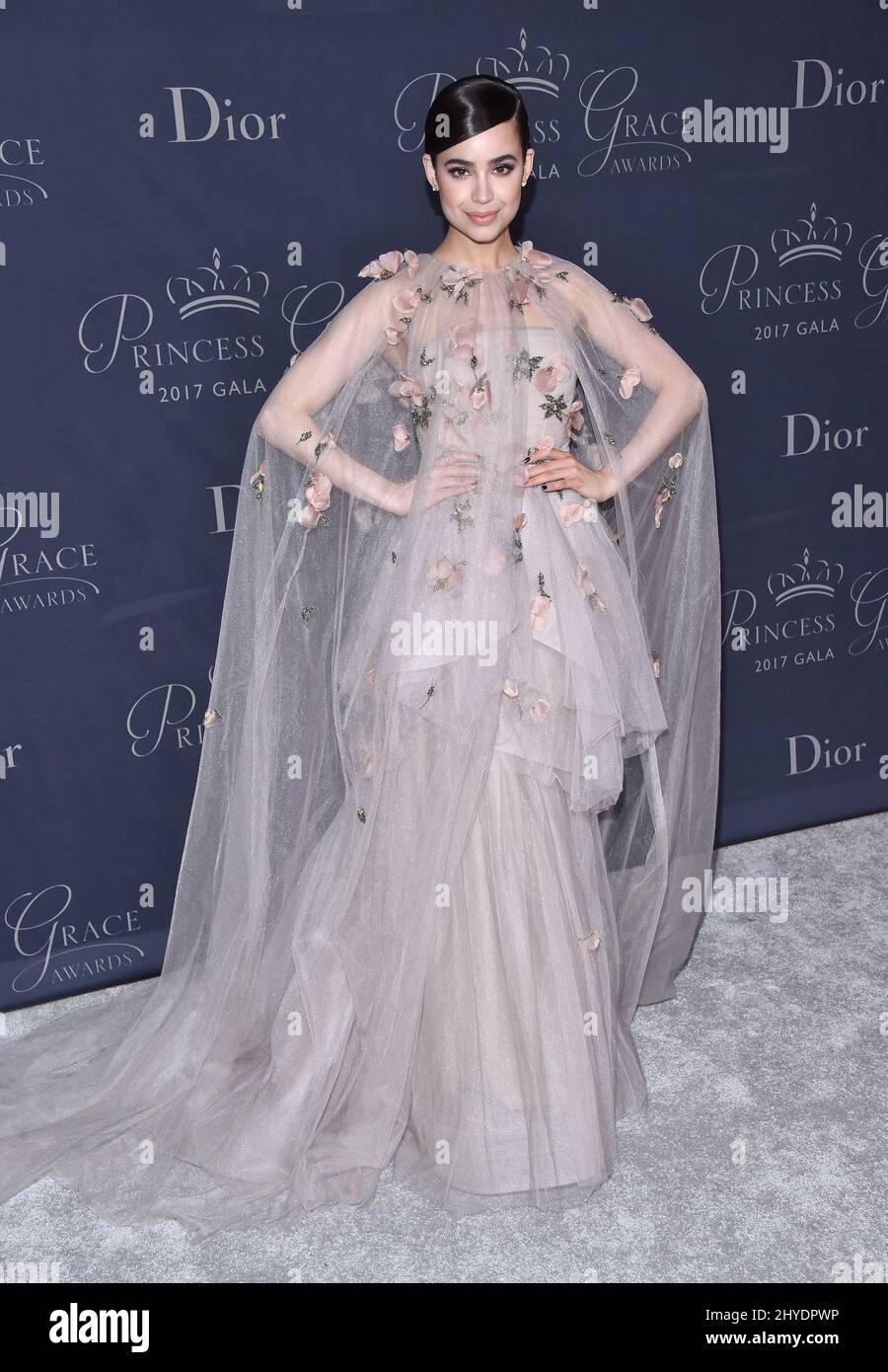 Sofia Carson attending the 2017 Princess Grace Awards Gala Stock Photo ...