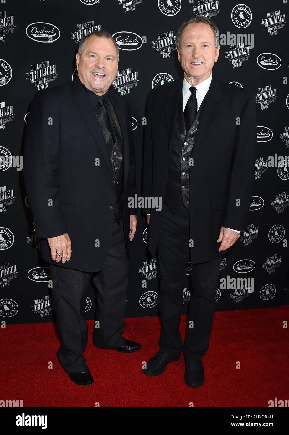 Steve Gatlin and Rudy Gatlin attending the Kenny Rogers 'All In For the ...