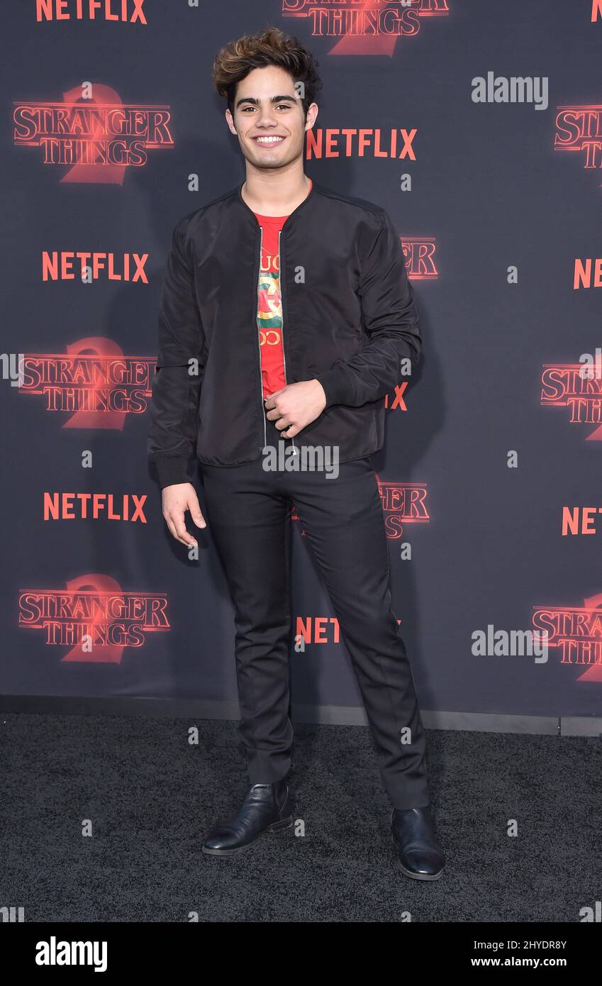 Emery Kelly attending Netflix's Stranger Things 2 Premiere Event Stock ...
