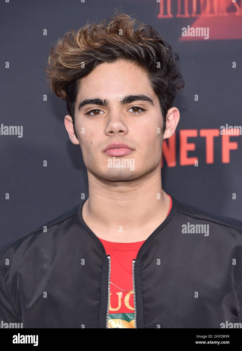Emery Kelly attending Netflix's Stranger Things 2 Premiere Event Stock ...