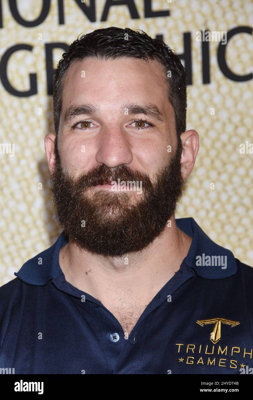 Redmond Ramos attending the premiere of The Long Road Home in Westwood ...