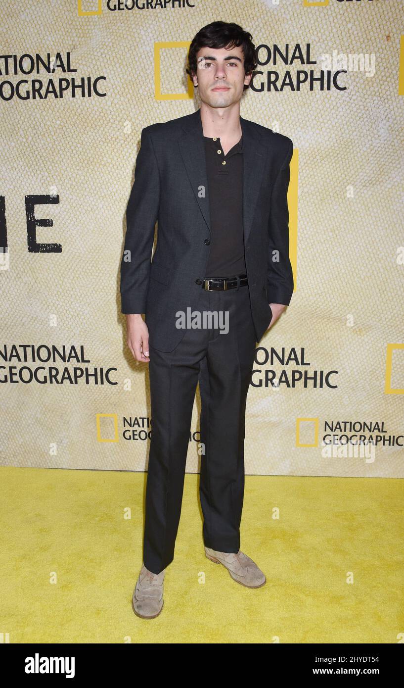 Roby Attal attending the premiere of The Long Road Home in Westwood ...