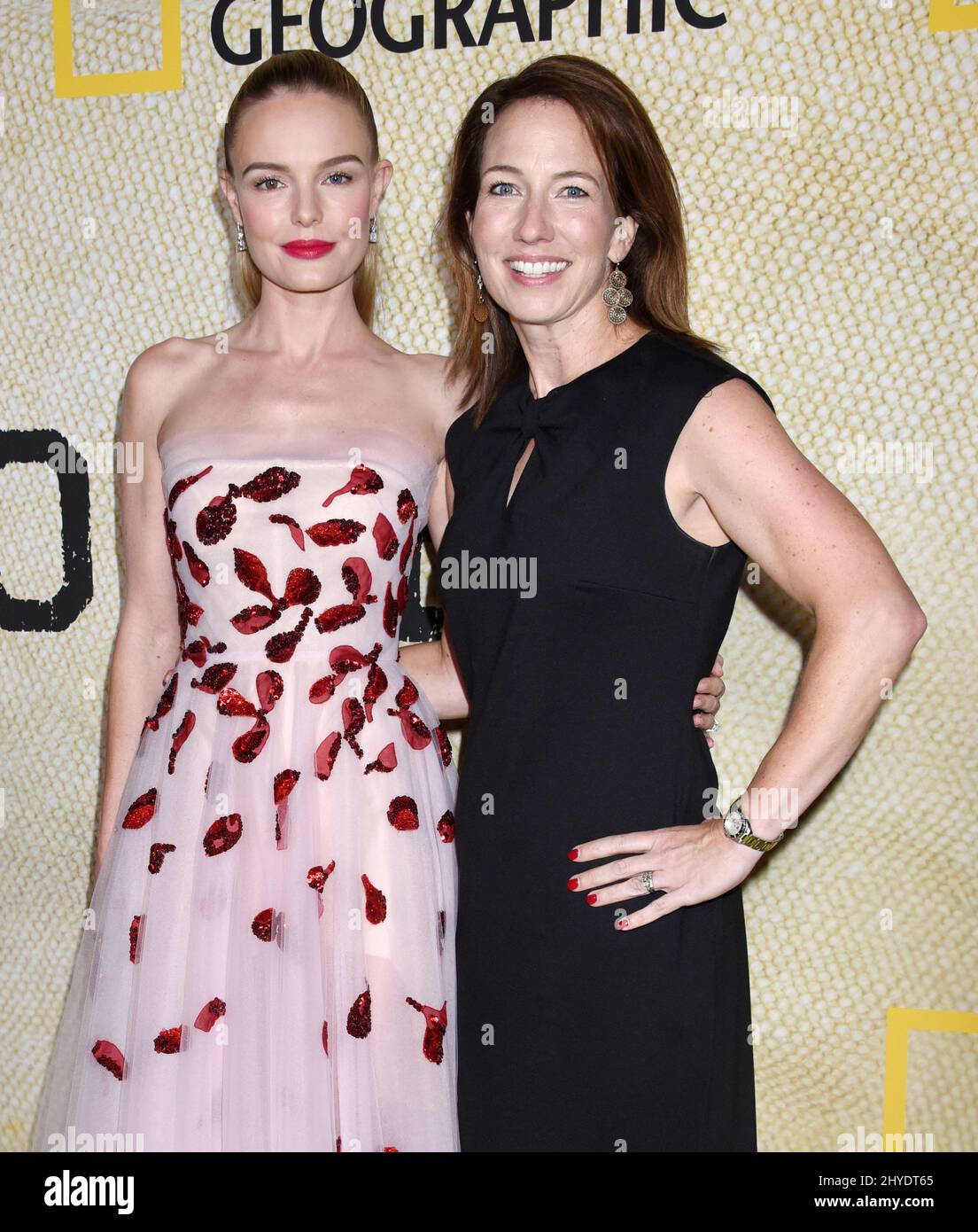 Kate Bosworth and Gina Denomy attending the premiere of The Long Road ...