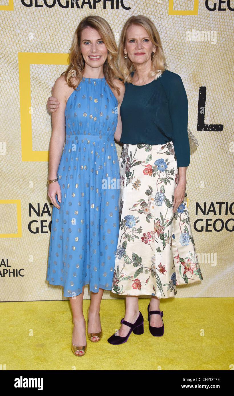 Martha Raddatz and Greta Bradlee attending the premiere of The Long ...