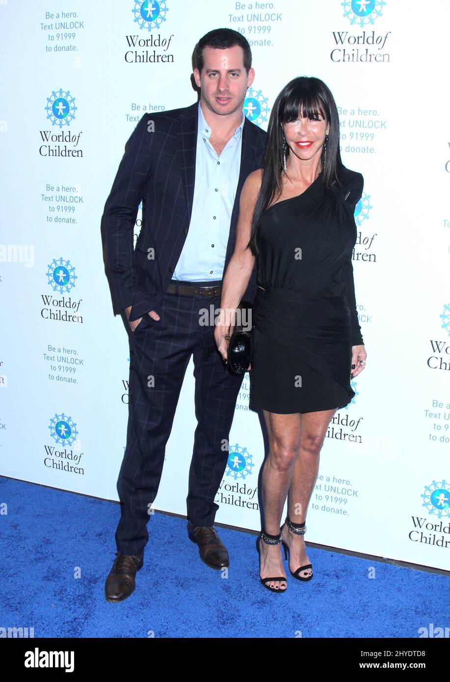 Adam Freede & Sandy Sholl attending the World of Children Awards 2017 ...