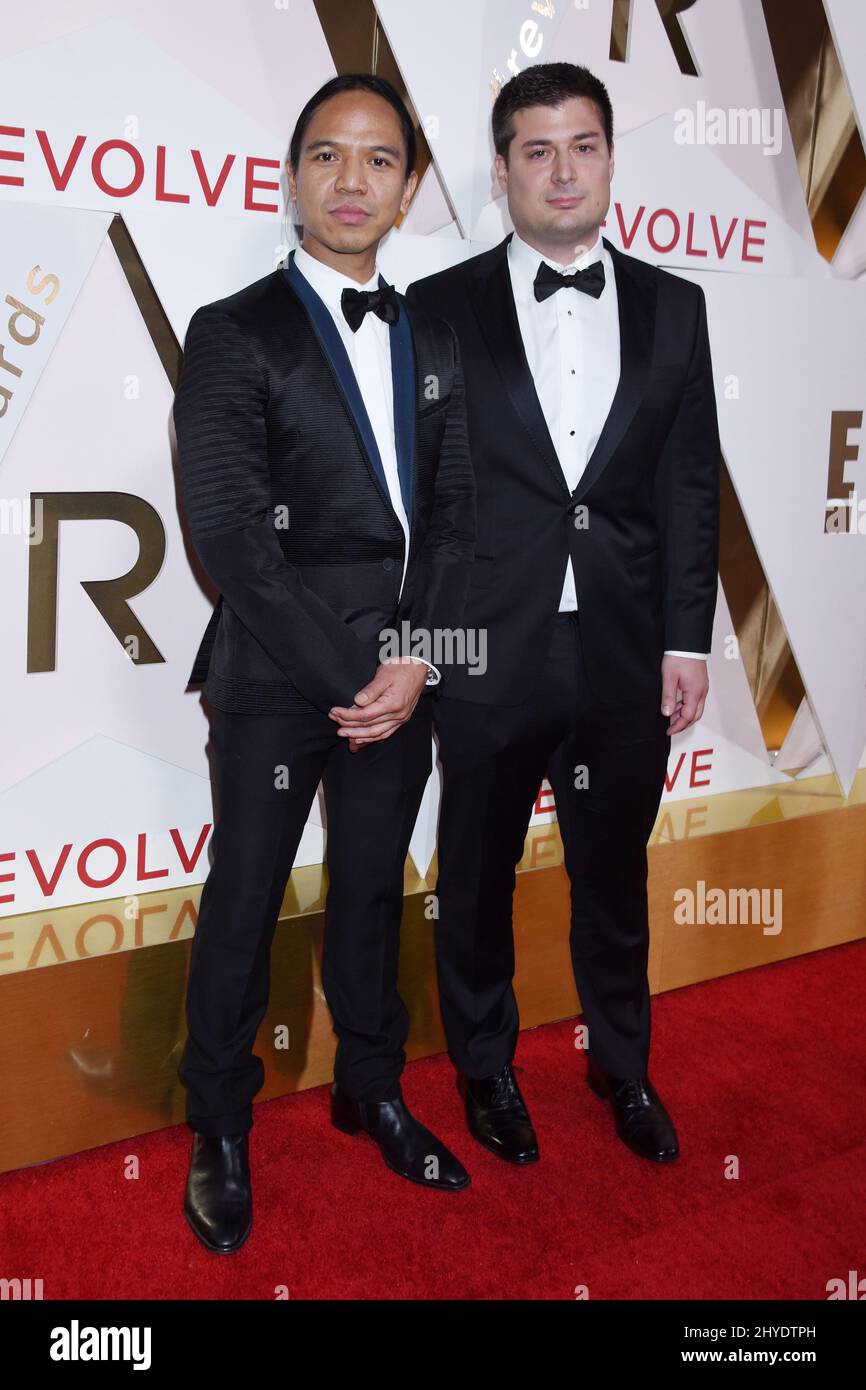 Michael Mente and Mike Karanikolas attending the 1st Annual 'Revolve ...