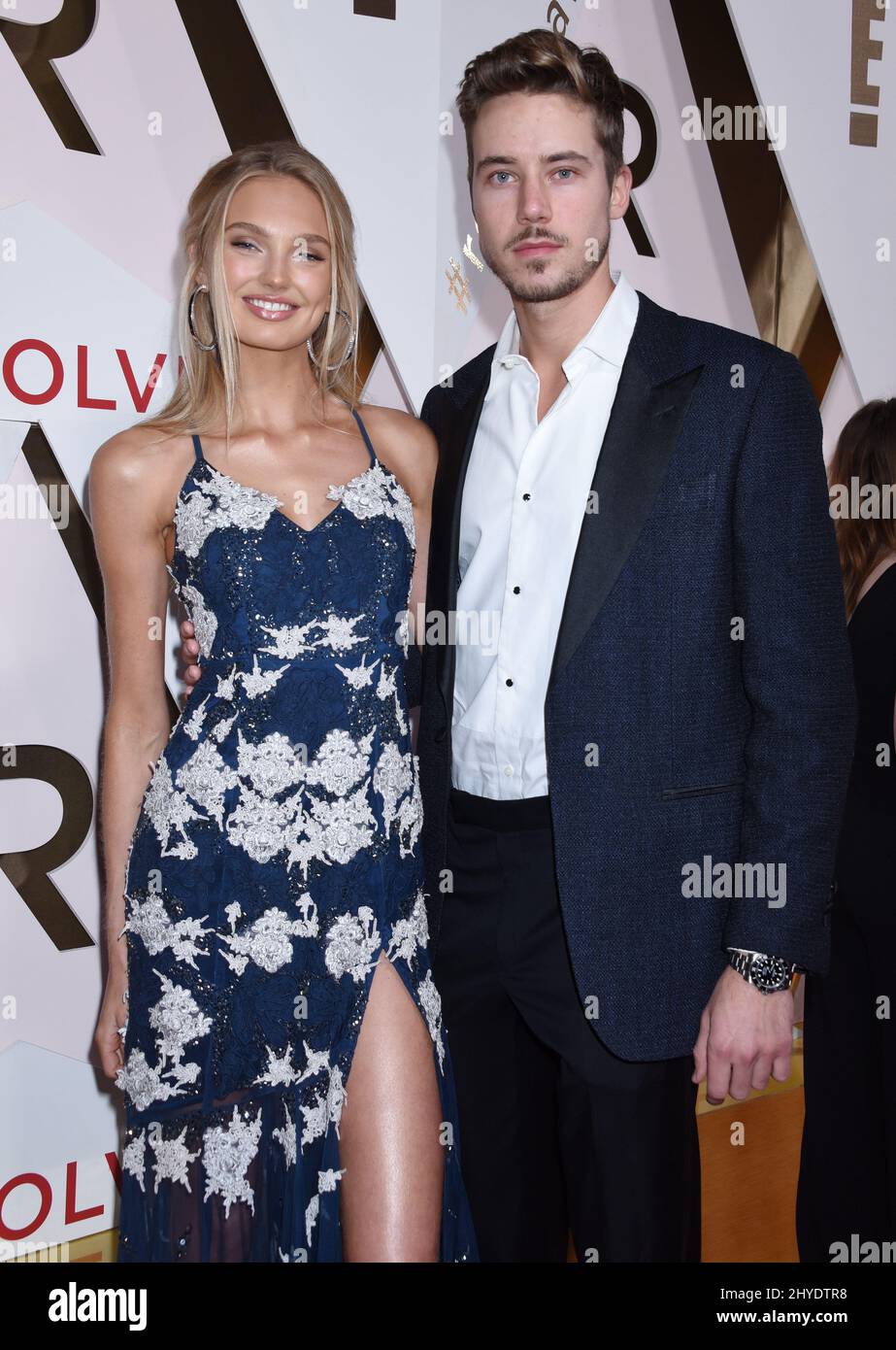 Romee Strijd and Laurens van Leeuwen attending the 1st Annual 'Revolve ...