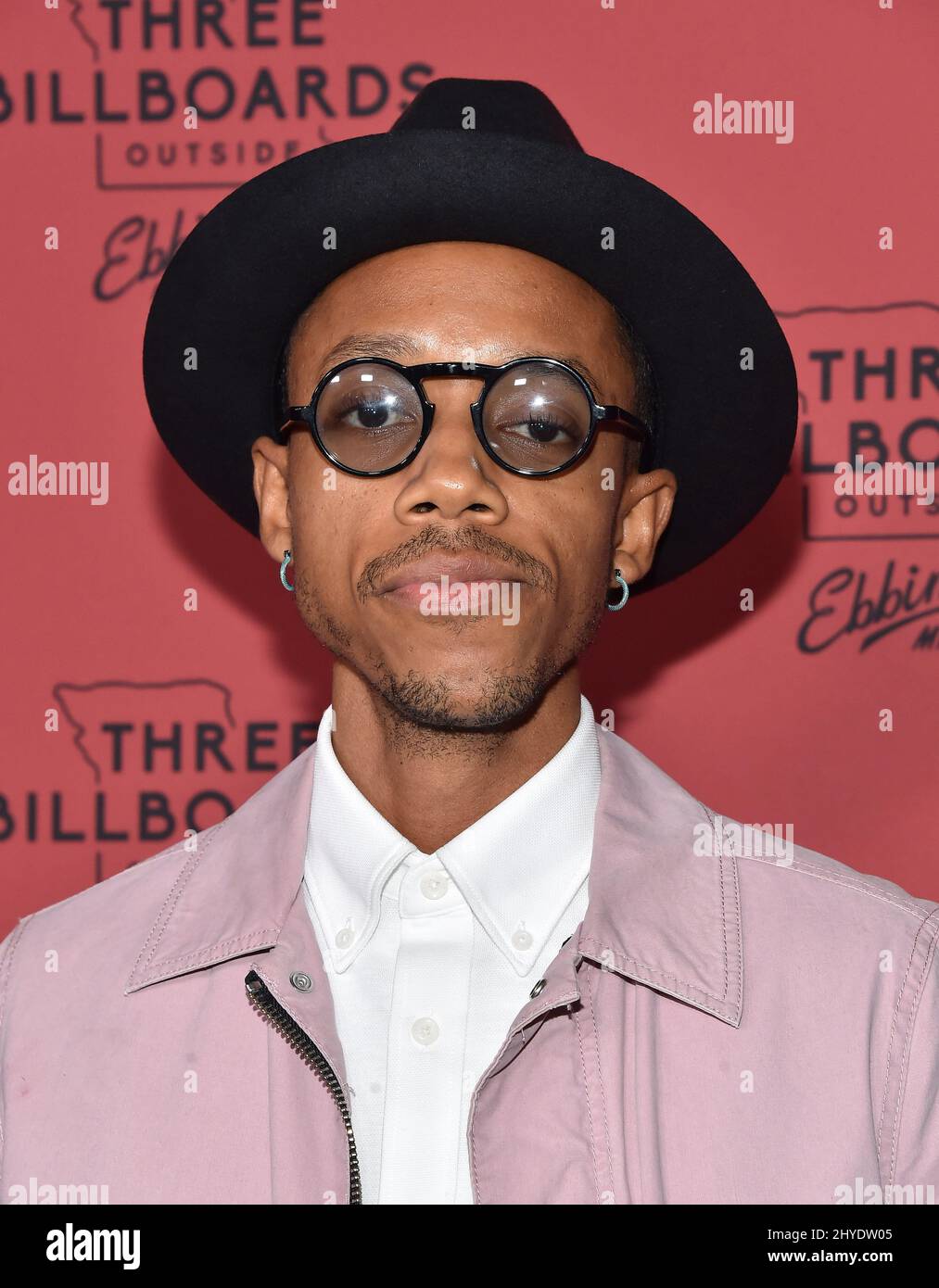 Darrell Britt-Gibson attending "Three Billboards Outside Ebbing ...