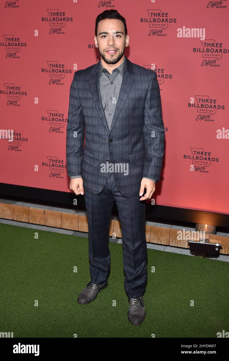 Victor Rasuk attending "Three Billboards Outside Ebbing, Missouri ...