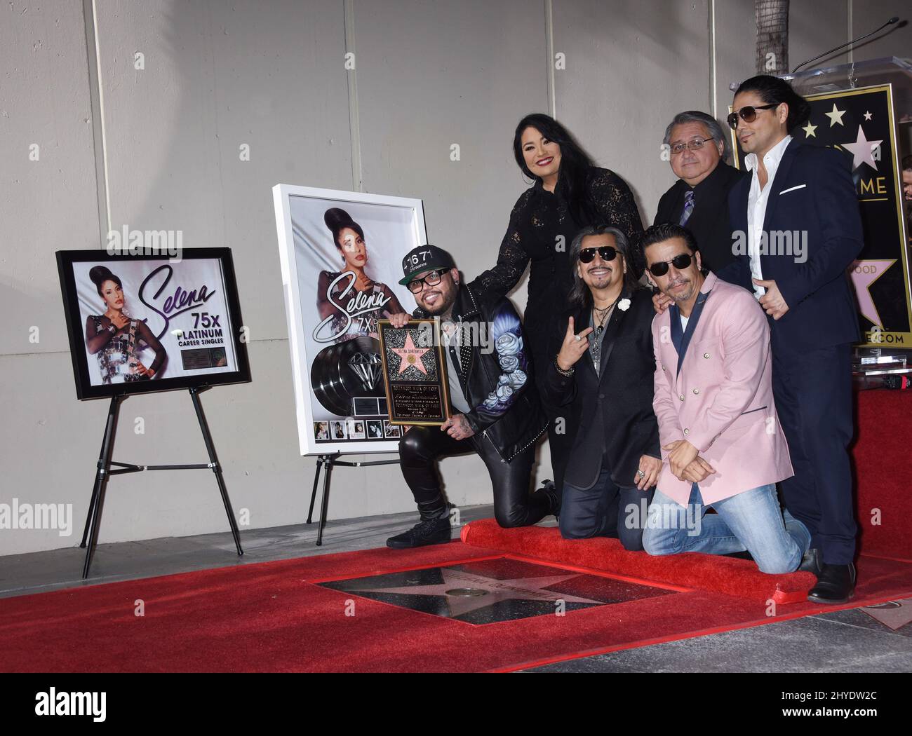 A.B. Quintanilla III, Suzette Quintanilla, Chris Perez and Selena Band ...