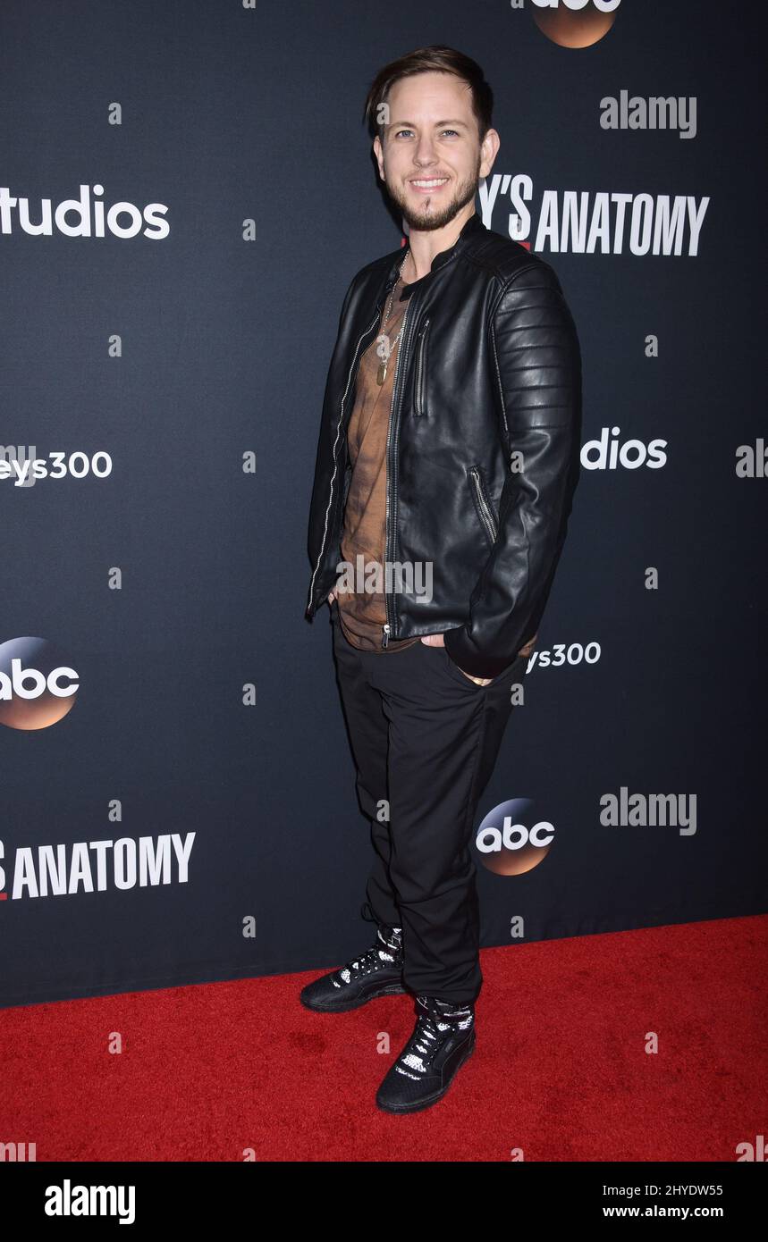 Alex Blue Davis attending Grey's Anatomy 300th Episode Event held at ...