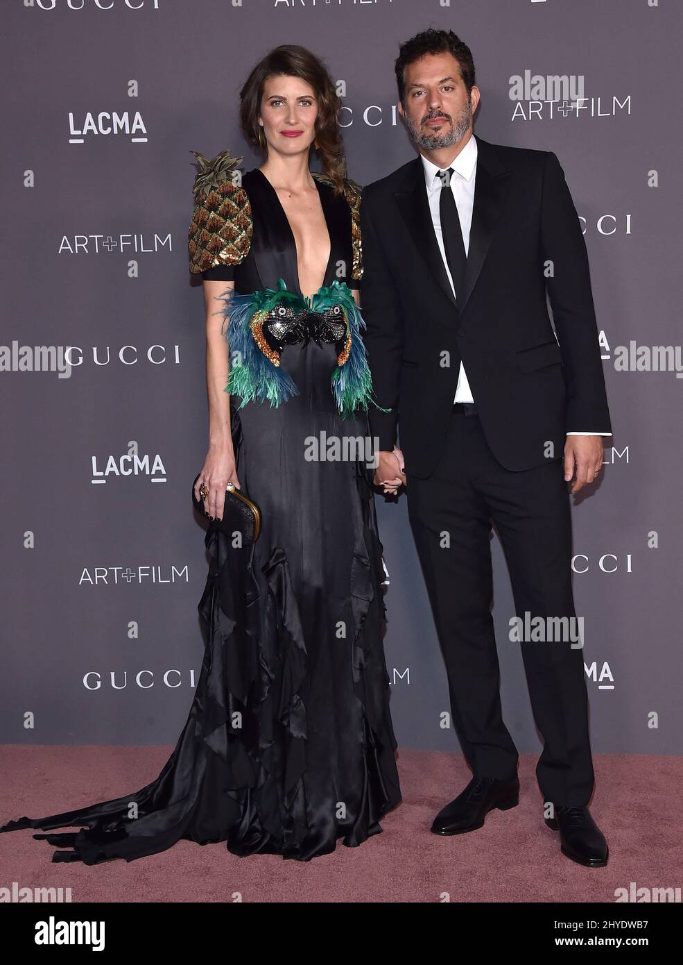 Guy Oseary and Michelle Alves attending the 2017 LACMA Art + Film Gala ...