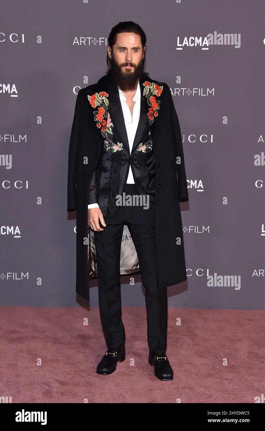 Jared Leto attending the 2017 LACMA Art + Film Gala honoring Mark ...
