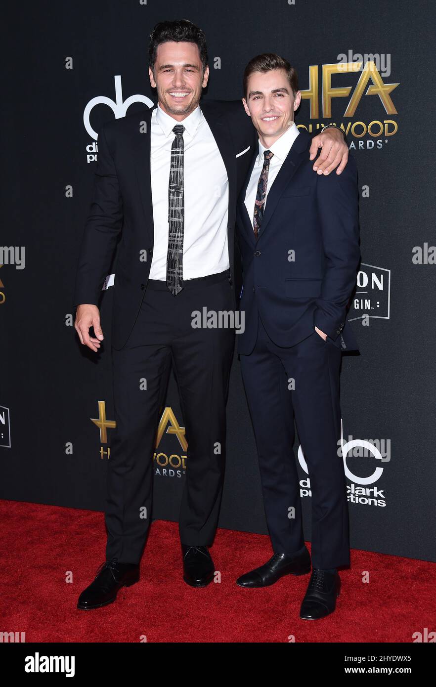James Franco and Dave Franco attending the 21st Annual Hollywood Film ...