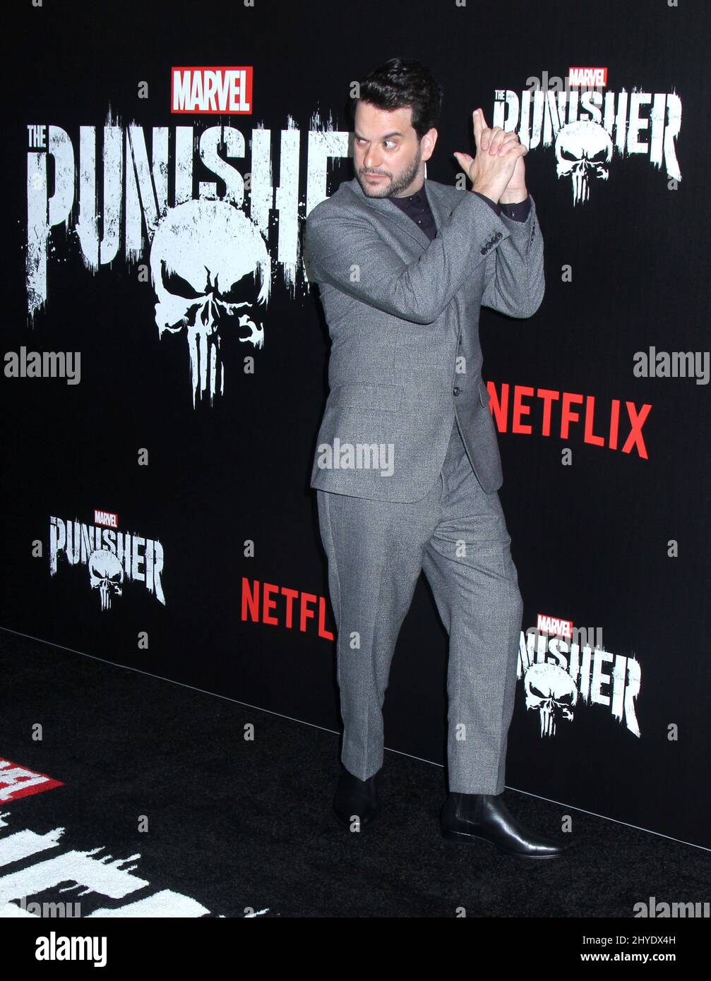 Michael Nathanson attending the "Marvel's The Punisher" New York ...