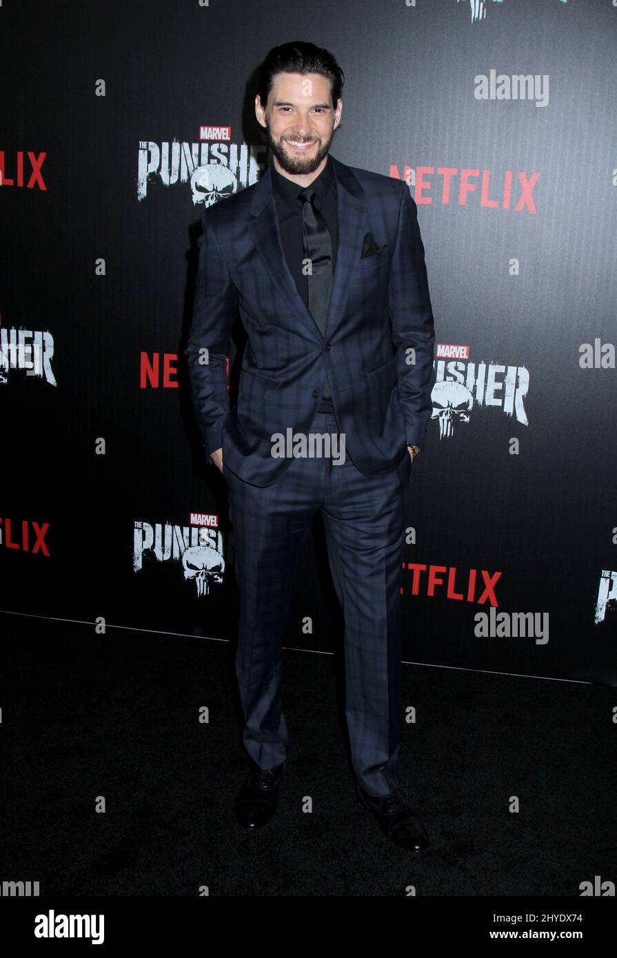 Ben Barnes attending the "Marvel's The Punisher" New York Premiere Held ...