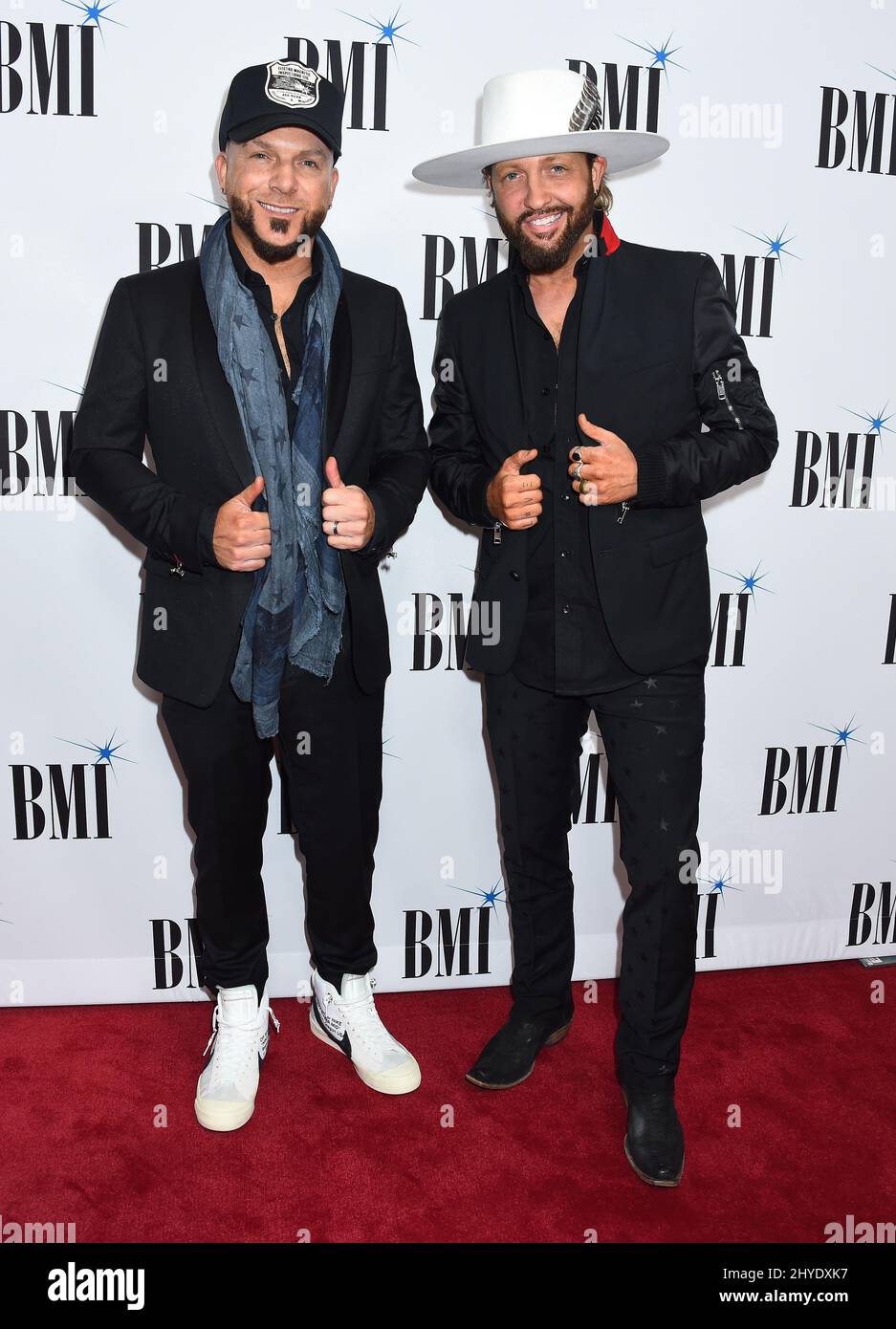 Chris Lucas and Preston Brust of LoCash at the 65th Annual BMI Country ...
