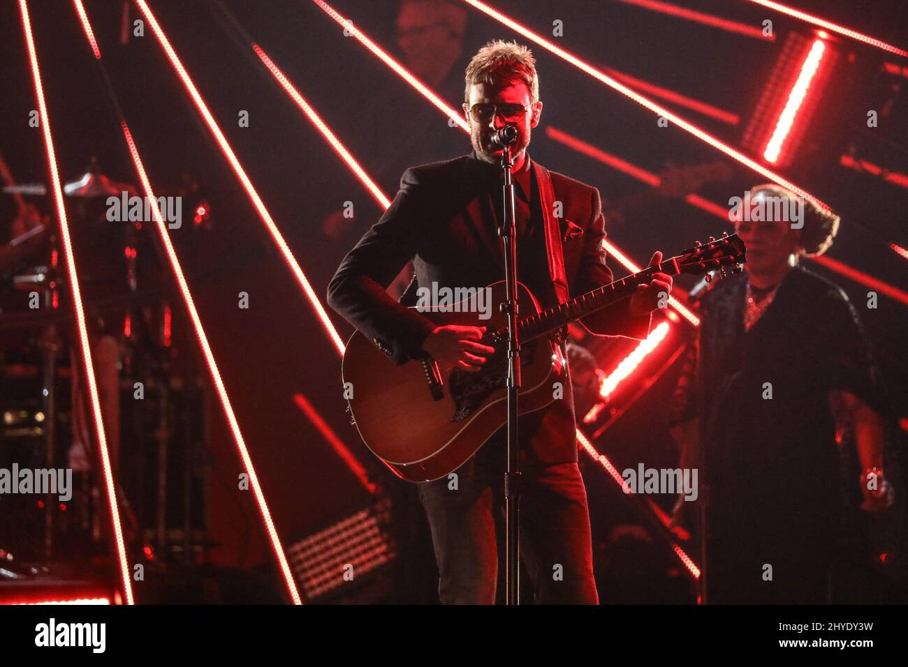 Eric Church attending the 51st Annual Country Music Association Awards ...