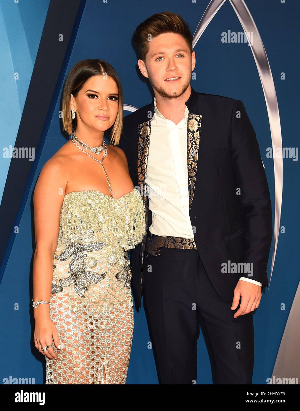 Maren Morris and Niall Horan attending the 51st Annual Country Music ...