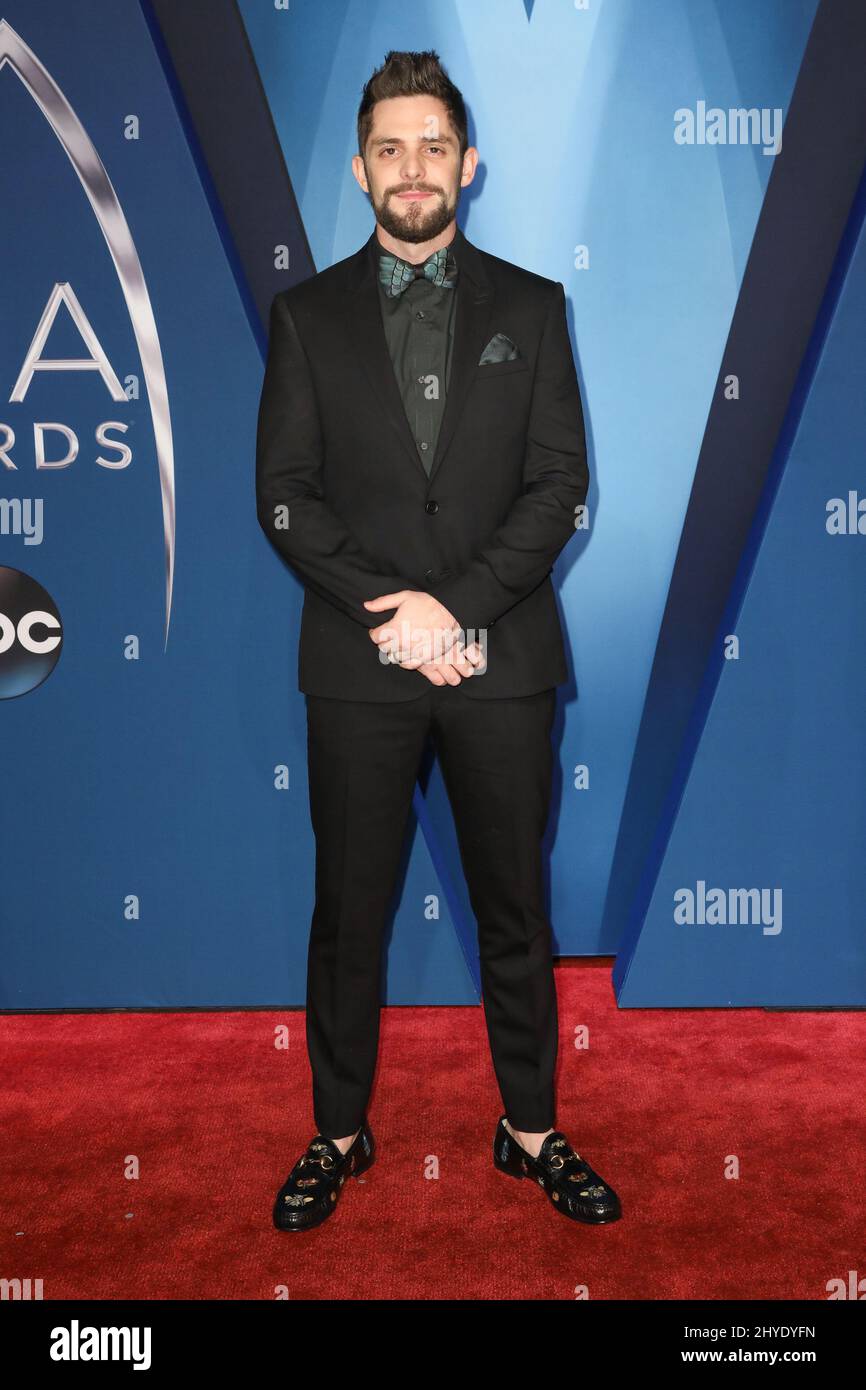 Thomas Rhett attending the 51st Annual Country Music Association Awards ...
