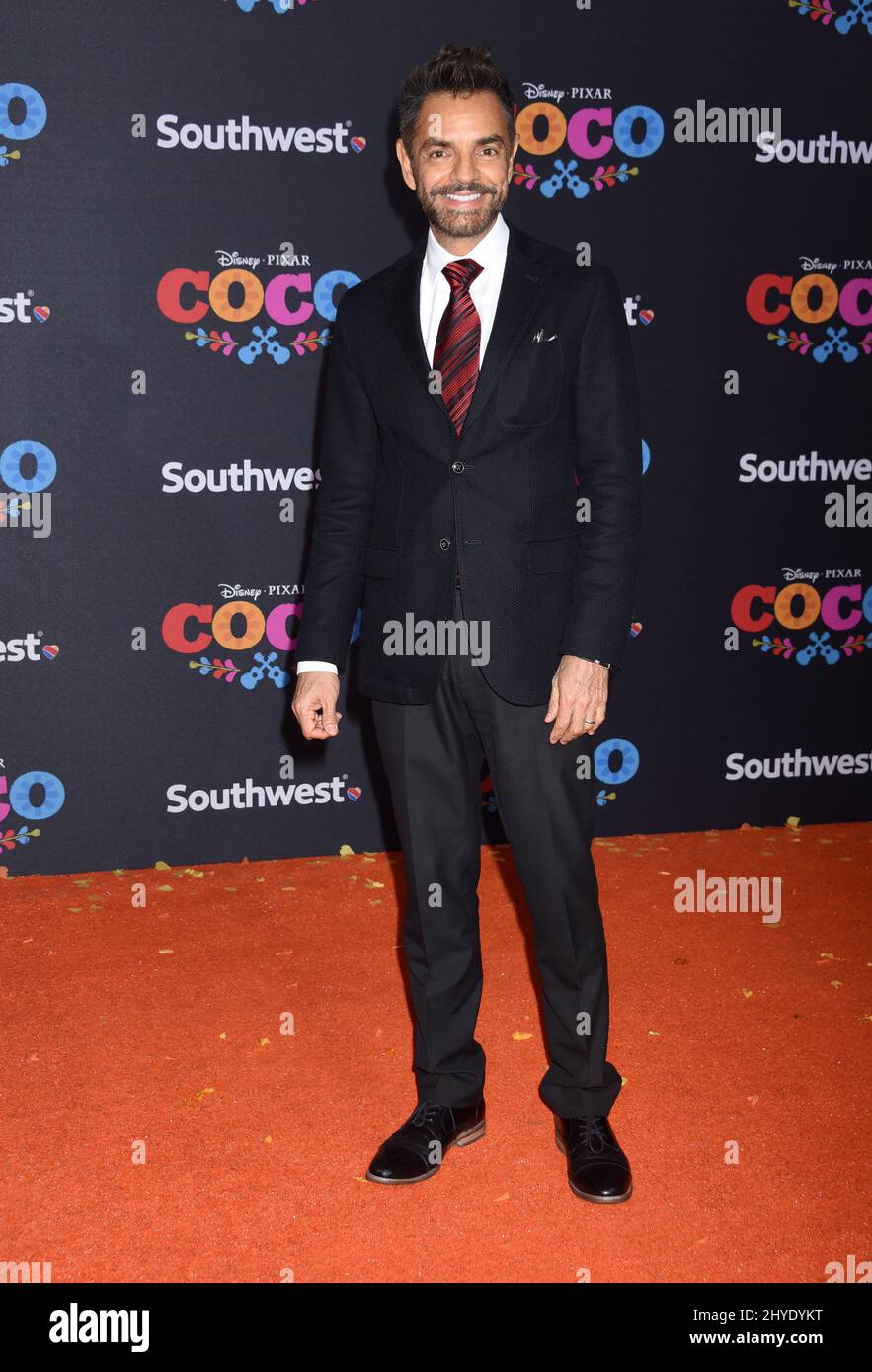 Eugenio Derbez attending the premiere of Coco in West Hollywood ...